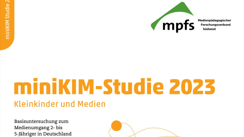 miniKIM-Studie 2023: Kleinkinder und Medien | medienkompetenz.katholisch.de